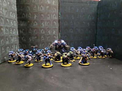 Warhammer 40k Painted Ultramarines Starter Set | eBay