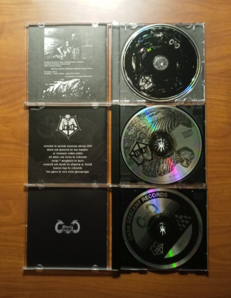 Lantern 3 CD Lot Bolzer Sepulchral Curse Demigod Adramelech Vorum ...