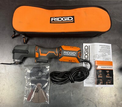 RIDGID R28700 4 Amp Corded Oscillating Multi-Tool *OFS** FREE SHIPPING ...