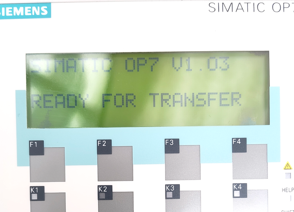SIEMENS SIMATIC Operation Panel OP7 OP 7-PP 6AV3 607-1JC20-0AX1 | eBay