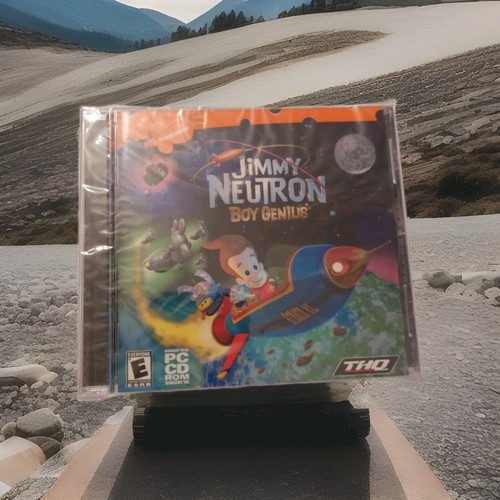 Jimmy Neutron Boy Genius Video Game PC CD-ROM 2001 THQ Complete ...