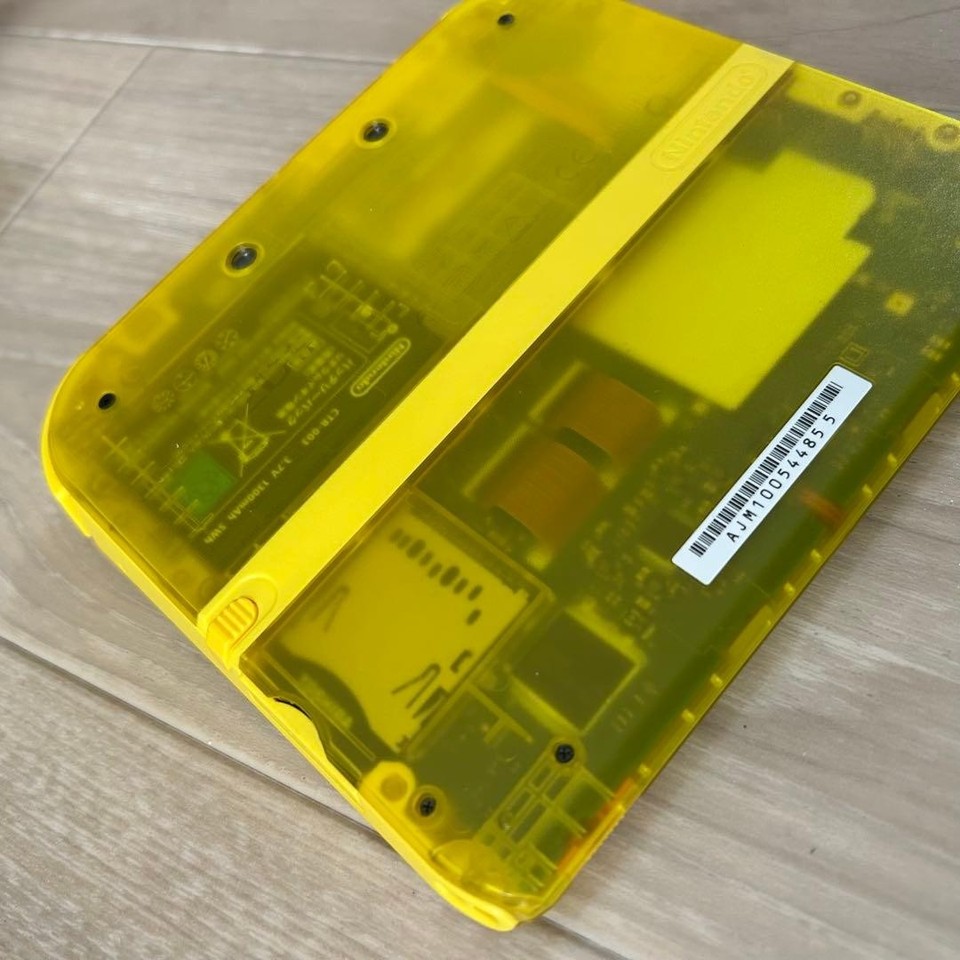 Nintendo 2DS Console Pokemon Pikachu Clear Yellow Limited with Box ...