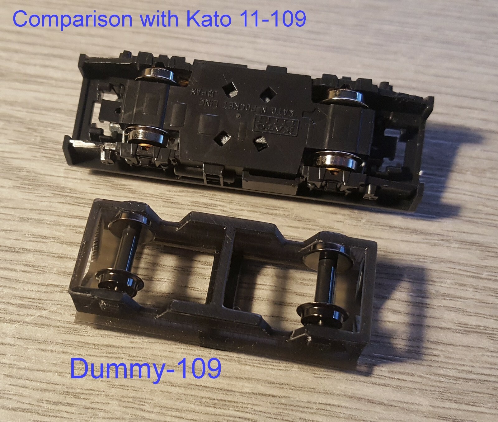Kato 11-109 Motorized Chassis N-Gauge OO9/009/HO9 11-103 4949727678290 ...