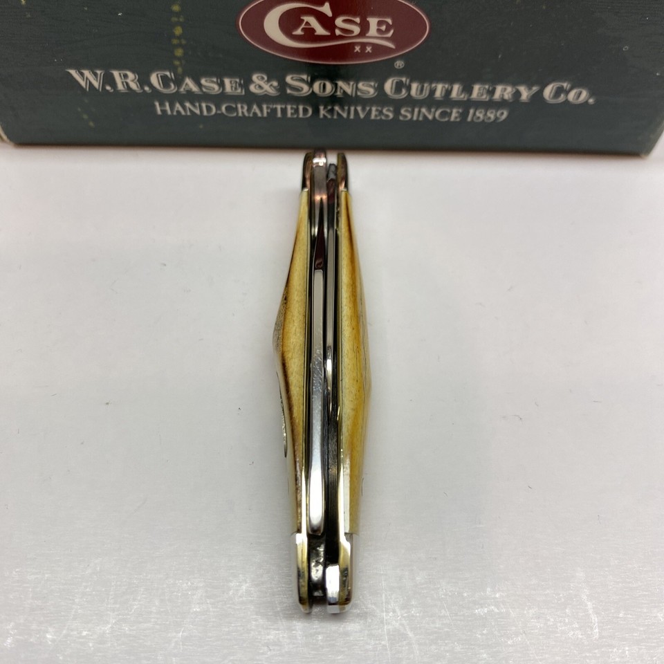 CASE SMALL STOCKMAN PEN #88 5233 FAT STAG KNIFE | eBay