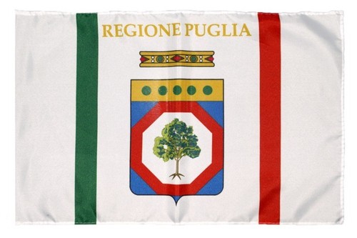 Italy Puglia banner Apulian flags 30x45cm 4051134679972 | eBay