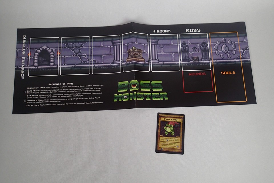 Boss Monster Final Form! Promo card (new, unplayed) (Brotherwise Games ...