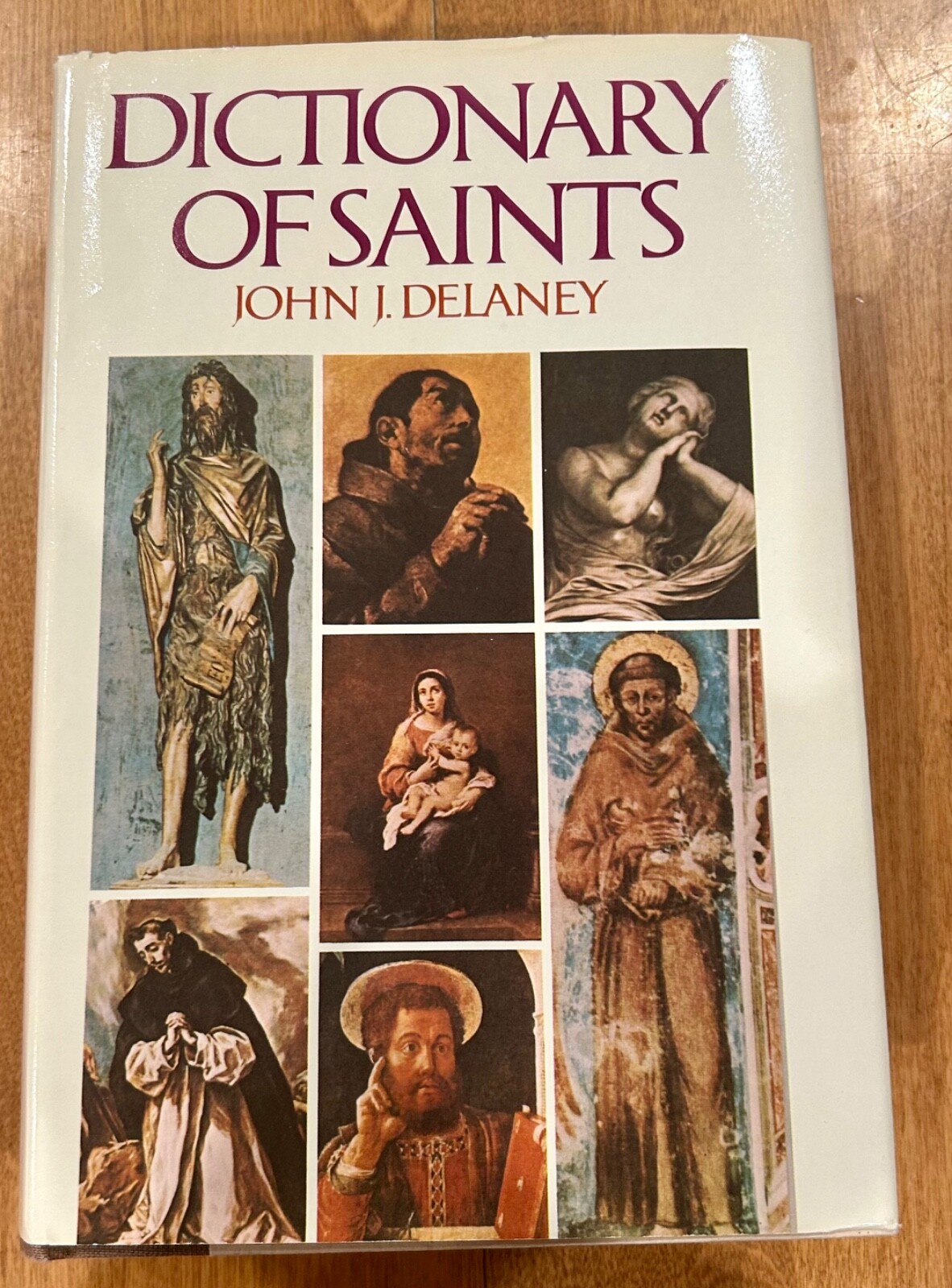 1980 DICTIONARY OF SAINTS JOHN J DELANEY HARDBACK EDITION GREAT INFO | eBay
