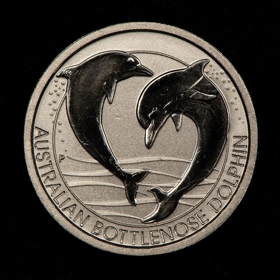 2019 $30 1/3 oz Australian Bottlenose Dolphin Platinum Coin - Rare ...