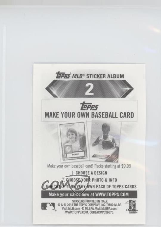 2018 Topps Album Stickers Andrelton Simmons #2 | eBay