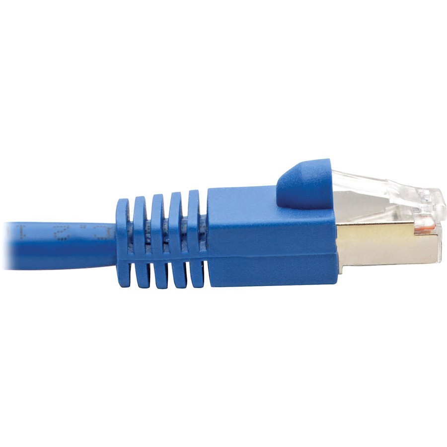 Tripp Lite Cat6a Snagless Shielded STP Patch Cable 10G, PoE Blue M/M ...