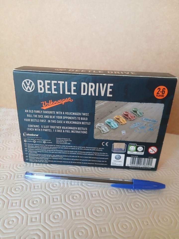 VolksWagen Beetle Drive Game Build your own Beetle. For 2-6 Players ...