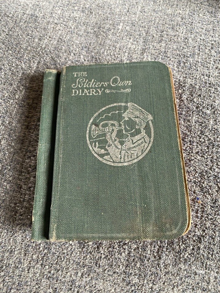 WW1 The Soldiers Own Diary Notebook original WW1 Diary Army Officer ...