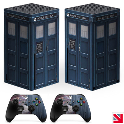 Dr Who Tardis XBOX SERIES X Skin Decal Vinyl Sticker Wrap | eBay