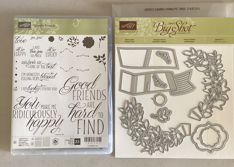 Stampin’Up! Stamps & Matching Dies Bundles, Great Selection, L through Z, Choice | eBay