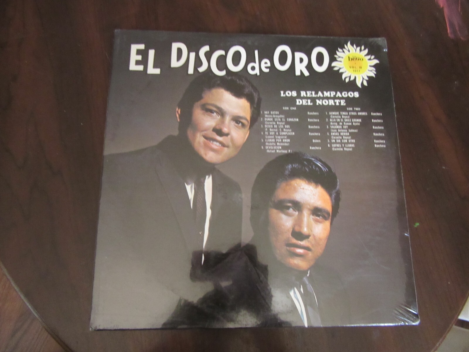 NOS Los Relampagos Del Norte EL DISCO DE ORO Lp Bego Ramon Ayala ...