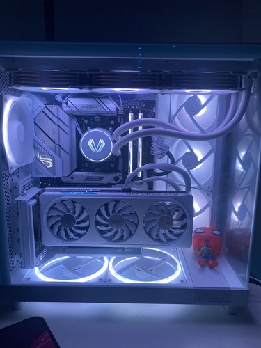 RGB White Custom Gaming Pc 1700$ OBO Message For Details. | eBay