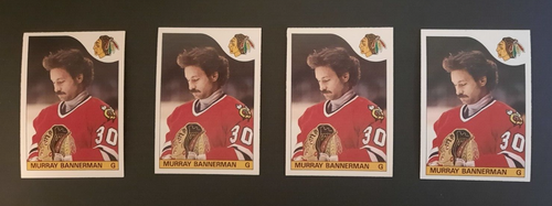 1985-86 O-Pee-Chee #27 Murray Bannerman 4 card lot NM-MT Black Hawks | eBay
