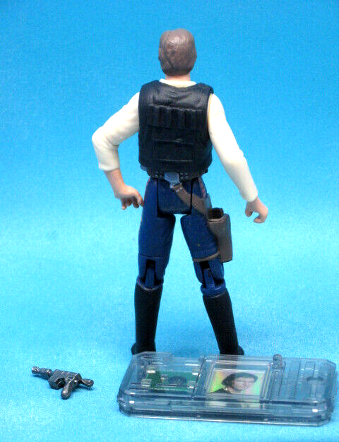 HAN SOLO VINTAGE STAR WARS POF POWER OF THE FORCE KENNER ACTION FIGURE ...
