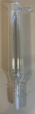 Glass Dewar Type Condenser 35 mm OD 56 mm Jacket 10mm OD Connect - Read ...