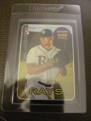 ANTHONY BANDA 2018 TOPPS HERITAGE HIGH NUMBER CHROME ROOKIE BLACK REF ...