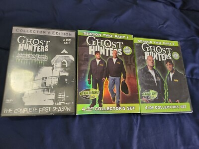 Ghost Hunters: Season One + Season 2 Parts 1 & 2 (Lot of 3 DVDs) | eBay
