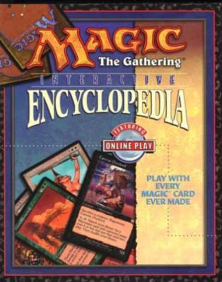 Magic The Gathering: Interactive Encyclopedia PC CD-ROM role-play card ...