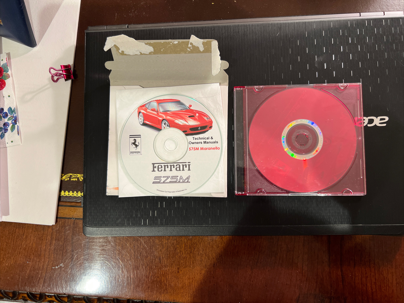 Ferrari cd Containing 575m Manual And Parts Catalogue | eBay