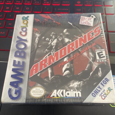 Armorines: Project S.W.A.R.M. (Nintendo Game Boy Color, 1999) NEW ...