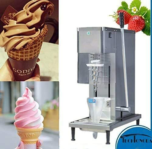 NEW 110V Frozen Yogurt Fruit Ice Cream Blending Mixer Machine Milkshake ...