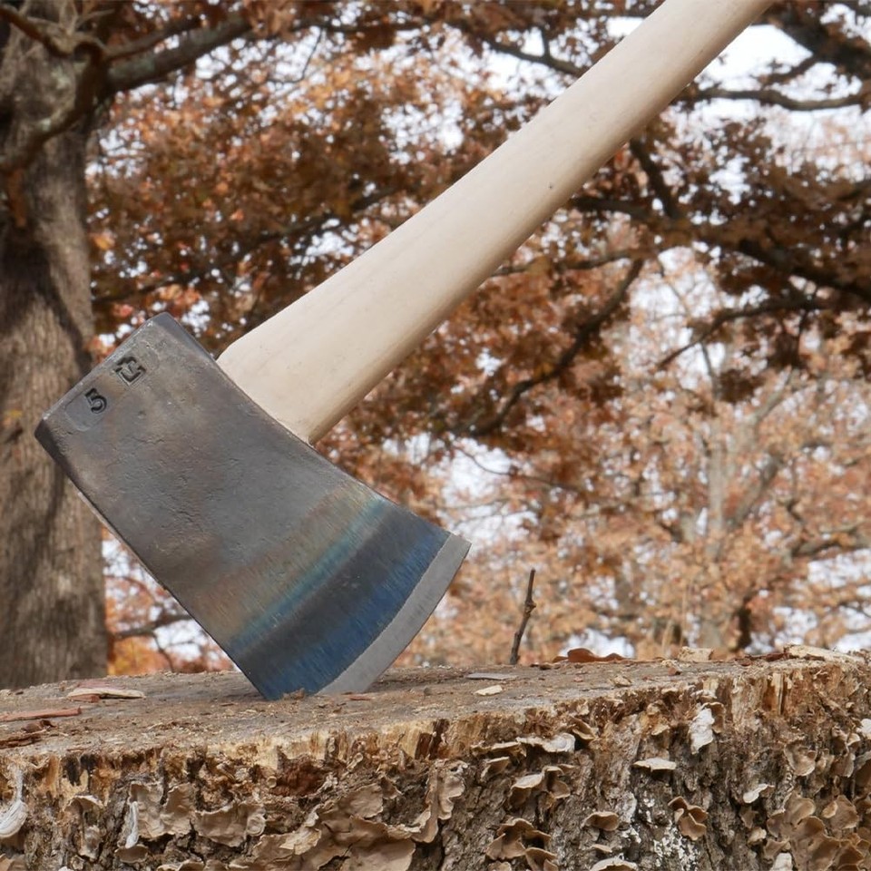 Council Tool 5 lbs Faller's Axe, 36" Straight Handle, Drop Forged Steel ...