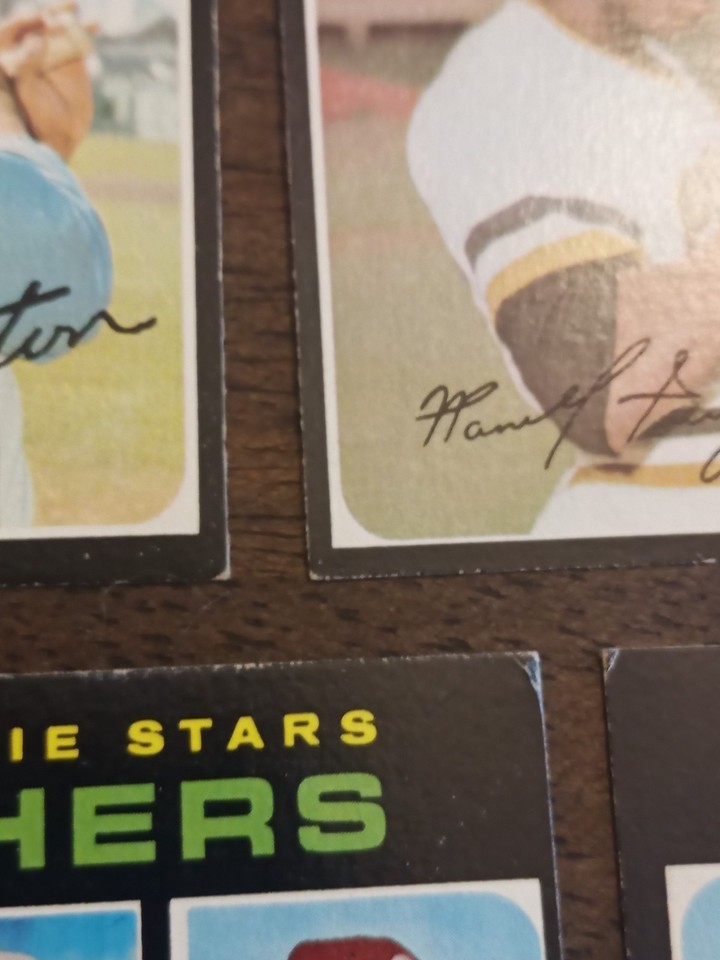 (7) 1971 Topps Baseball Card lot of 7 shown | Rookies, #709 Baker, Lyle ...