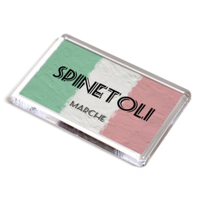 FRIDGE MAGNET - Spinetoli - Marche - Italy Flag | eBay