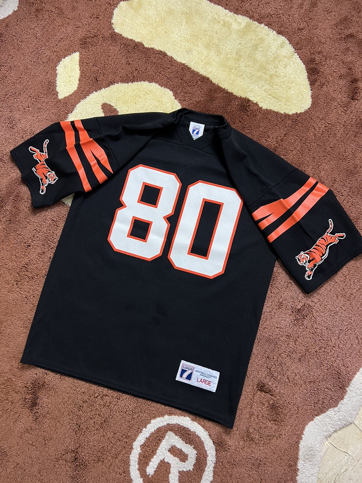 Rare Vintage Logo 7 Cincinnati Bengals Peter Warrick … - Gem