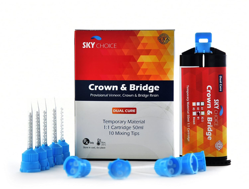 Crown & Bridge, Temporary Material, A2, (1X50ml & 10 Mixing Tips ...