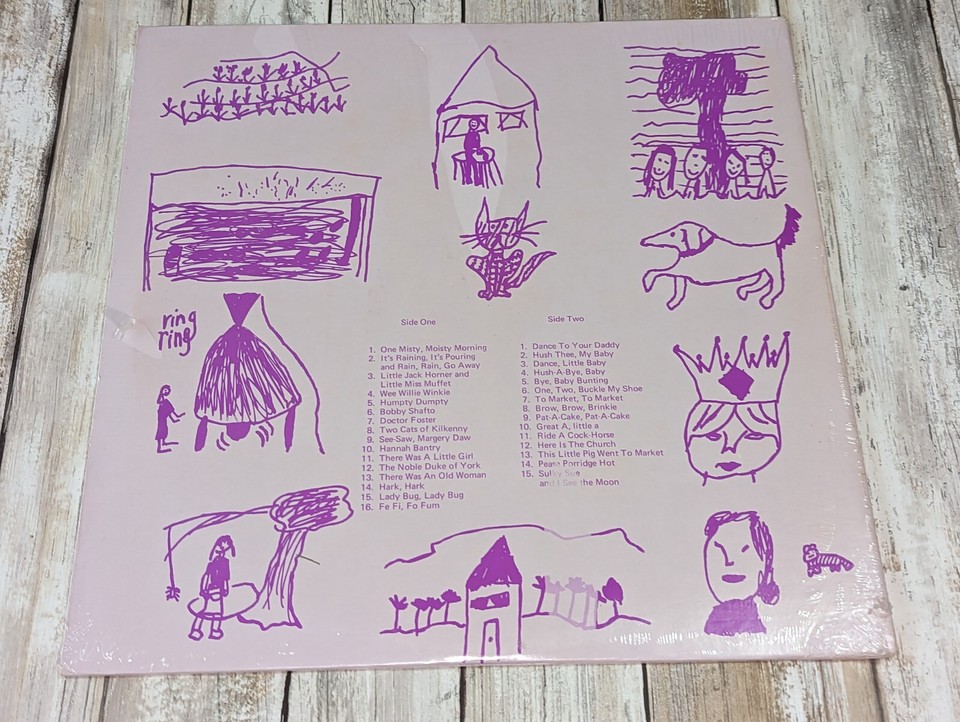 Nancy Raven Wee Songs For Wee People LP Pacific Cascade Records LPL ...