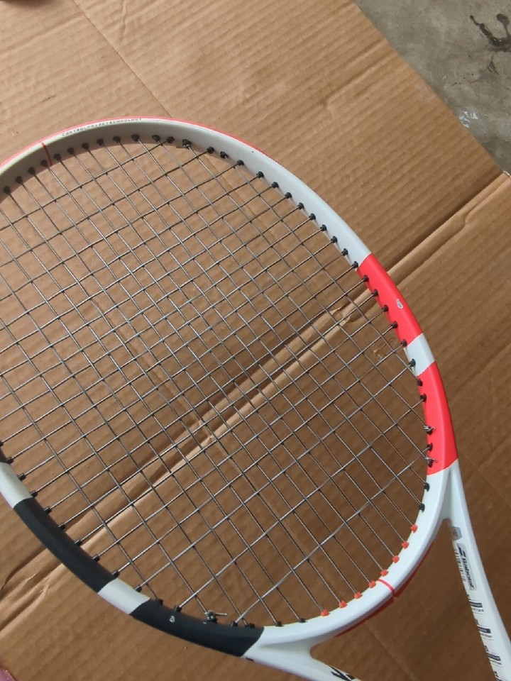 Babolat latest Pure strike 18x20 10.8oz 4 1/4 grip 8/10 Tennis Racquet ...