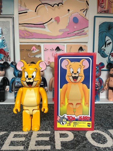 Bearbrick 1000% JERRY CLASSIC COLOR NEW MEDICOMTOY KAWS TOM AND JERRY ...