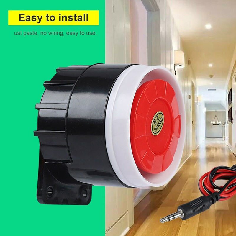 Mini Wired Car Horn Speaker Siren Home Security Sound Alarm System ...