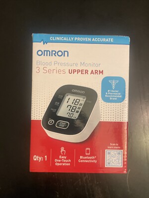 Omron 3 Series Upper Arm Blood Pressure Monitor One Touch Bluetooth ...