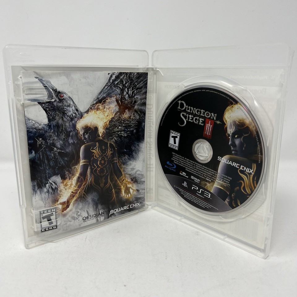 Dungeon Siege III Sony PlayStation 3 PS3 Game Complete With Manual ...