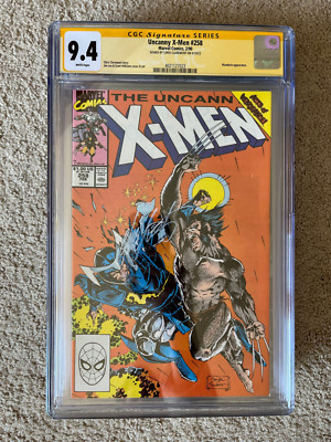 UNCANNY X-MEN #258 CGC 9.4 SS Signed Chris CLAREMONT WOLVERINE/MANDARIN ...