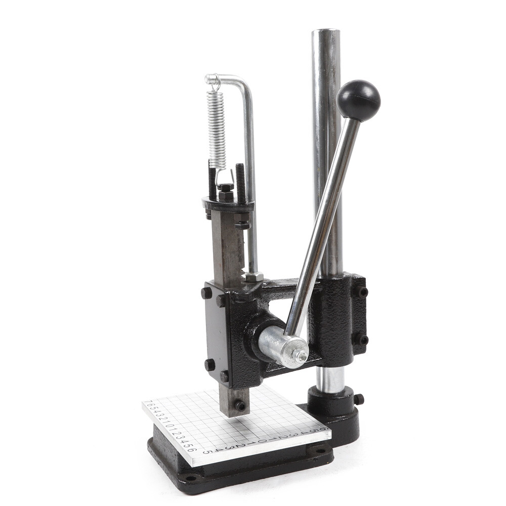 Manual Leather Hole Puncher Hand Punching Machine Press Punch Tool ...