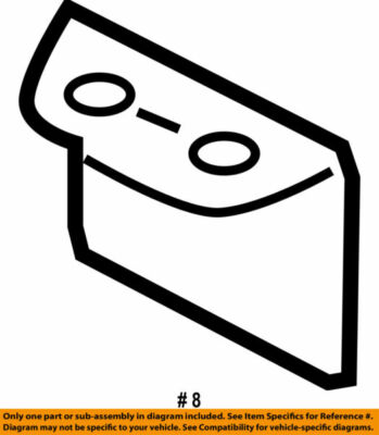 53852-12070 Toyota Pad, front wheel opening extension, lh 5385212070 ...