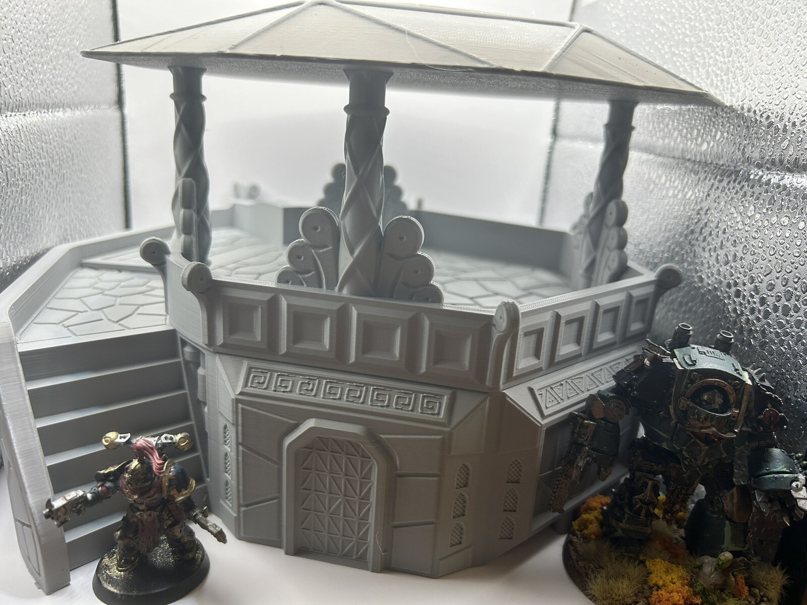 Warhammer 40k Building Terrain Set 28mm 32mm Wargame DnD AoS Sci-fi ...