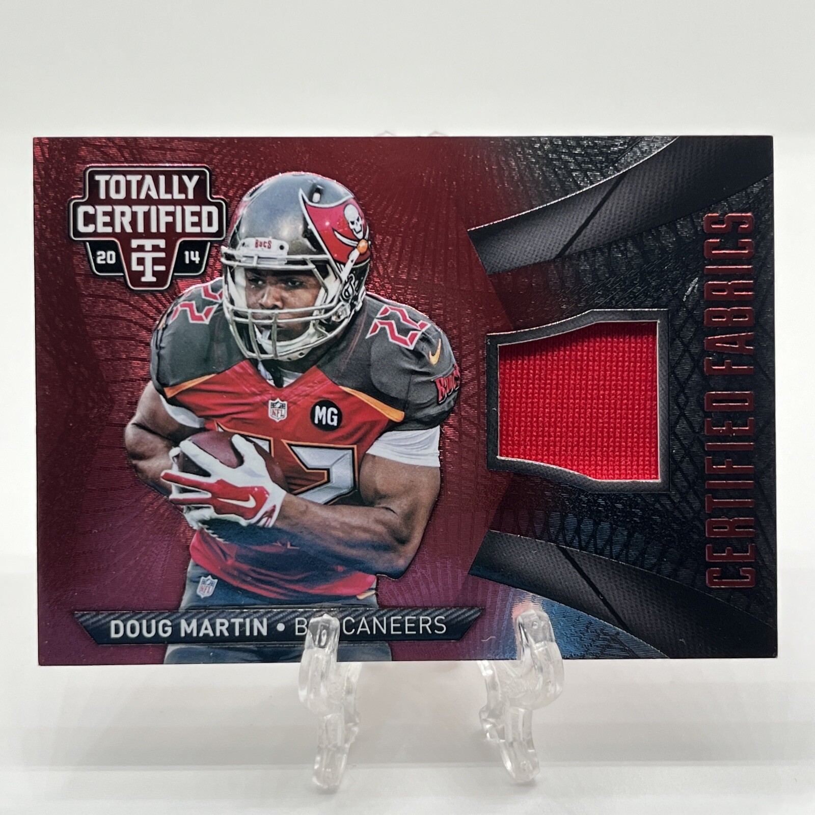 2014 Panini Totally Certified - Certified Fabrics Doug Martin #CF-DM ...