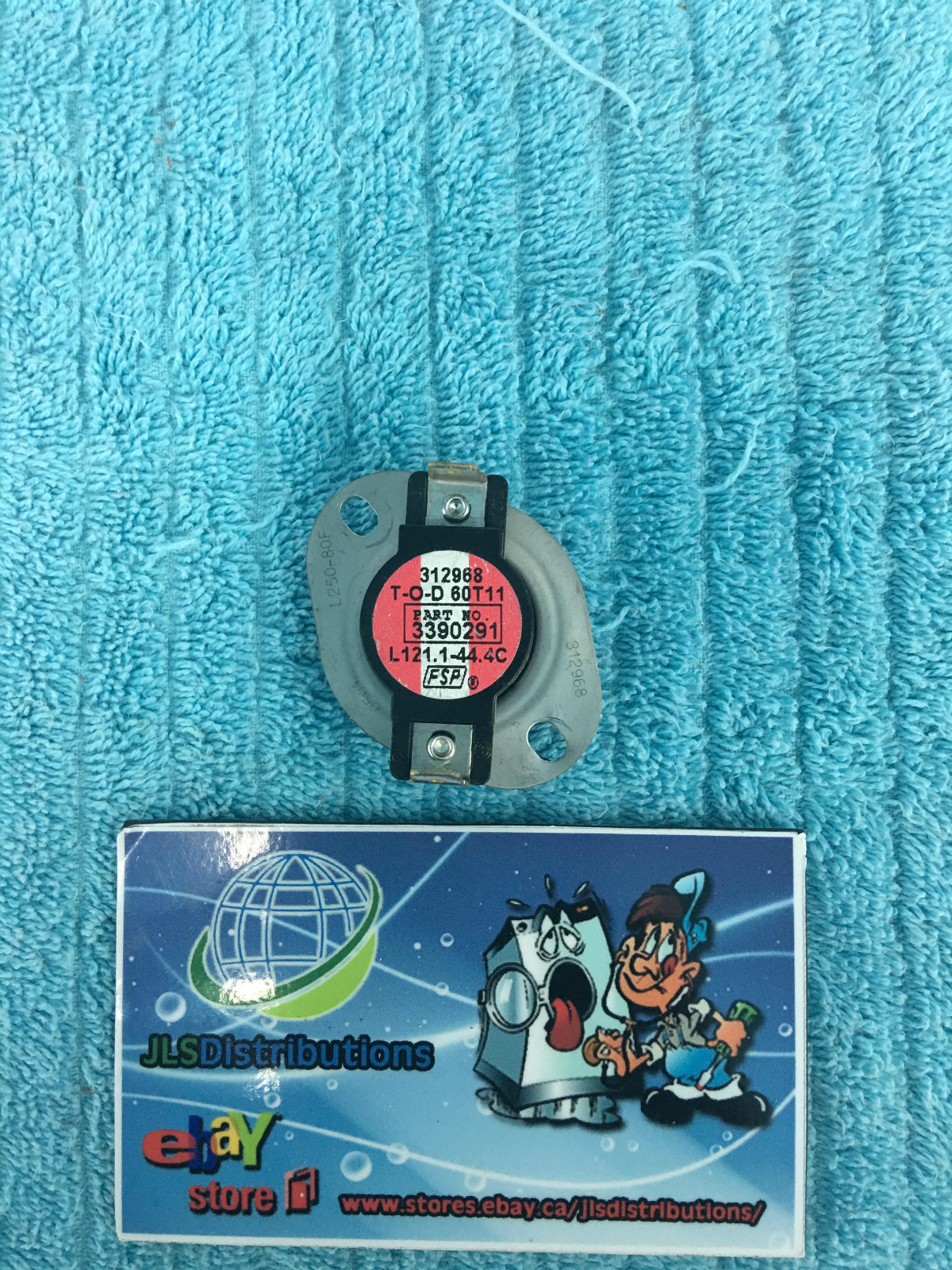 3390291 / WP3390291 / 696397 WHIRLPOOL KENMORE DRYER HIGH LIMIT ...