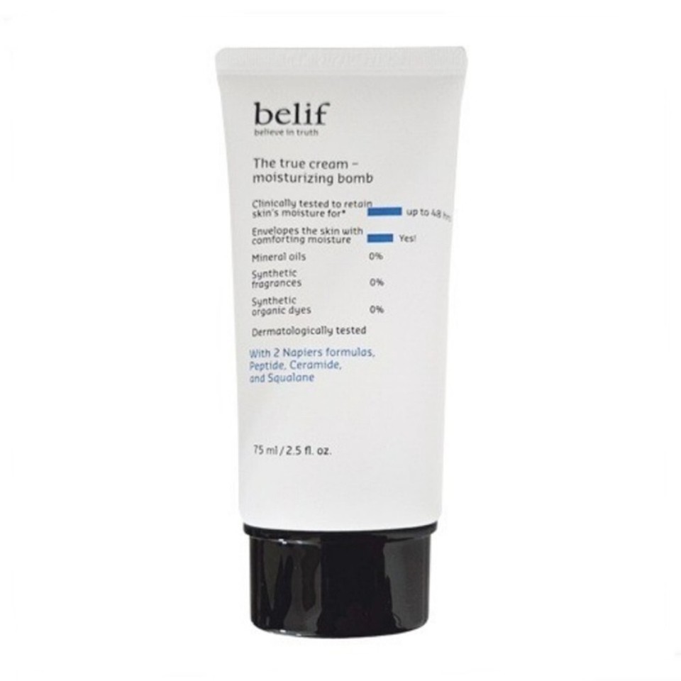 Belif The true cream Moisturizing bomb 50ml / 75ml / 100ml Korea ...
