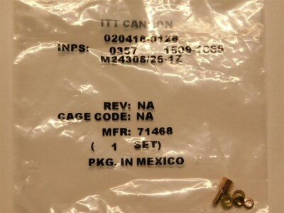 10 ITT Cannon M24308/26-1Z / D20418146 Amplimite D-Sub Connector ...