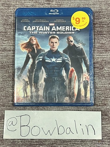 Captain America - The winter soldier (Blu-ray Disc) Brand New Factory ...
