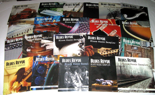 Big Lot of BLUES REVUE Blues Music Sampler CD 20 Sealed +1 Free 2003 ...